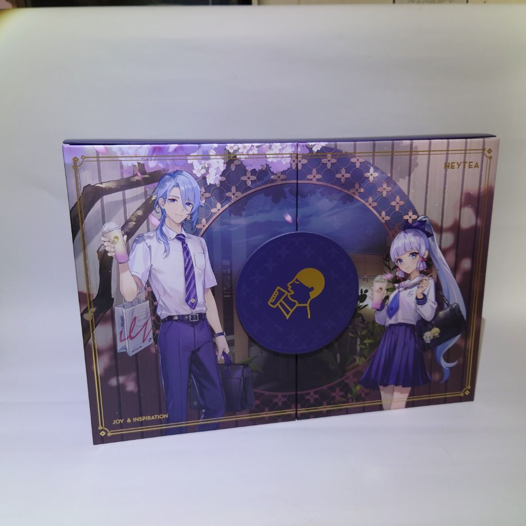 HeyTea x Genshin Impact "Teahouse" Gift Box (Ayaka & Ayato), Hobbies & Toys, Memorabilia ...
