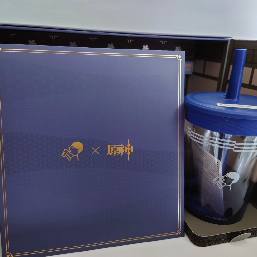 HeyTea x Genshin Impact "Teahouse" Gift Box (Ayaka & Ayato), Hobbies ...