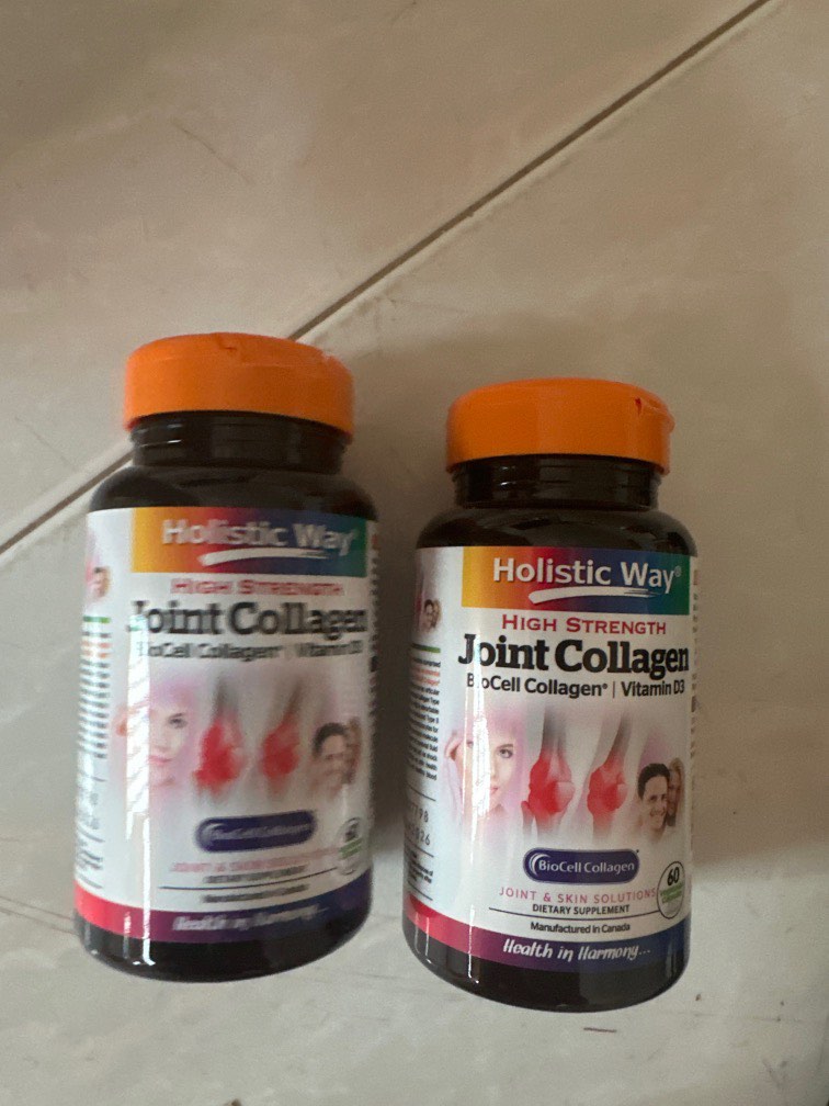 Holistic Way Joint Collagen 60 capsules, Health & Nutrition, Health ...