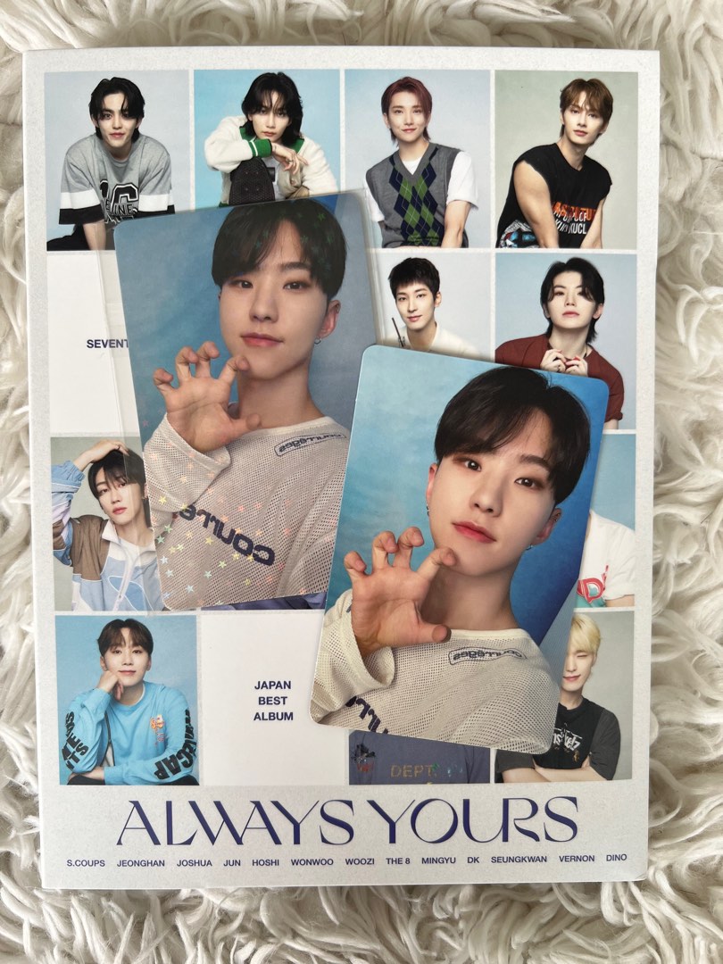 Hoshi Seventeen Always Yours Album POB Japan, Hobbies & Toys, Memorabilia & Collectibles, K-Wave ...