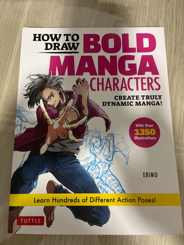 How to draw bold manga characters, Hobbies & Toys, Books & Magazines ...