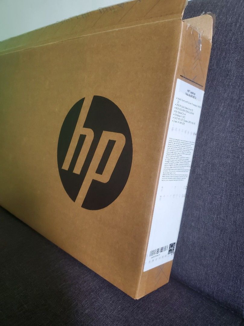 HP laptop Gold Edition w Box / Receipt No scratches, Computers & Tech ...