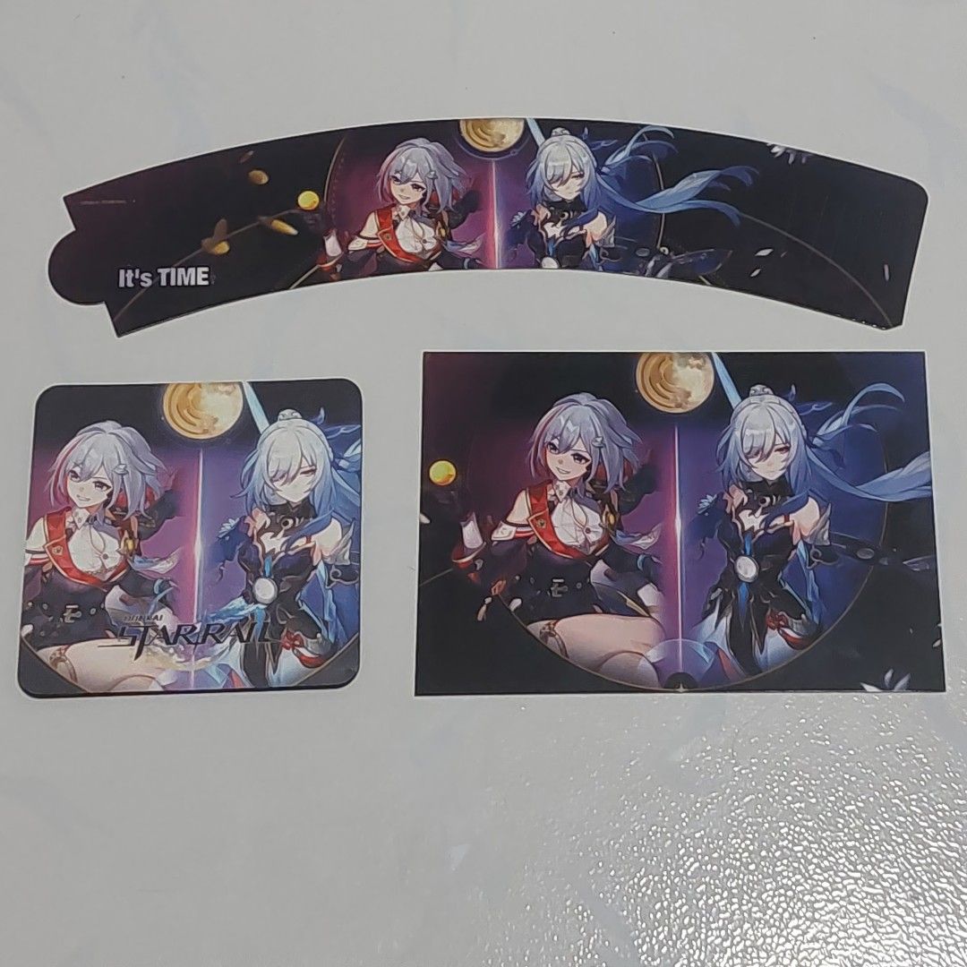 HSR Cafe Topaz and Jingliu Set, Hobbies & Toys, Memorabilia ...