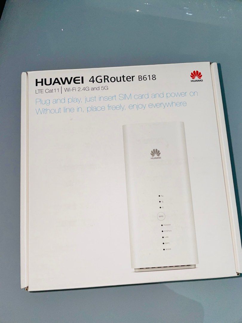 Huawei B618-65D 4G LTE wireless router, Computers & Tech, Parts ...