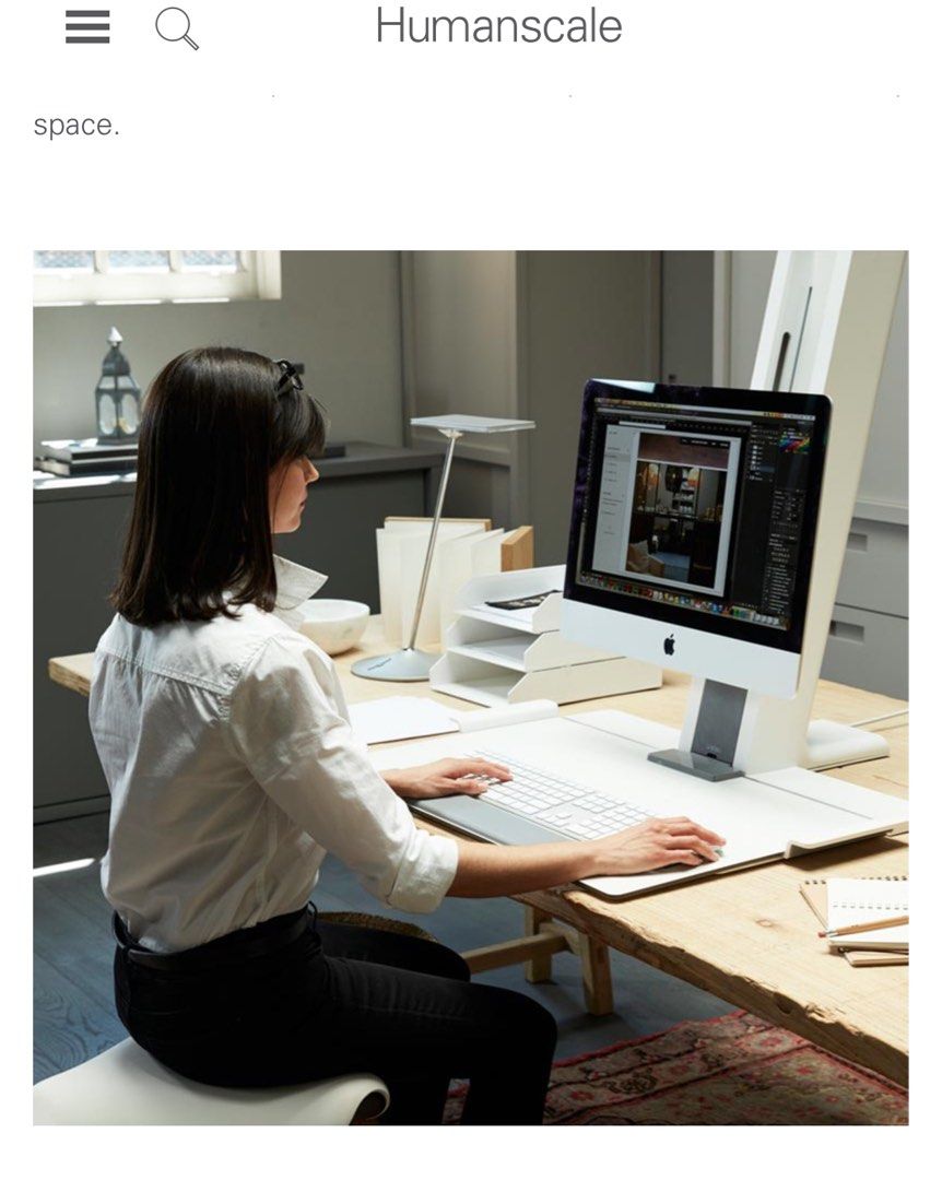 HUMANSCALE QUICK STANDING CAN USE AS SINGLE AND TWIN MONITOR RETAIL AT ...