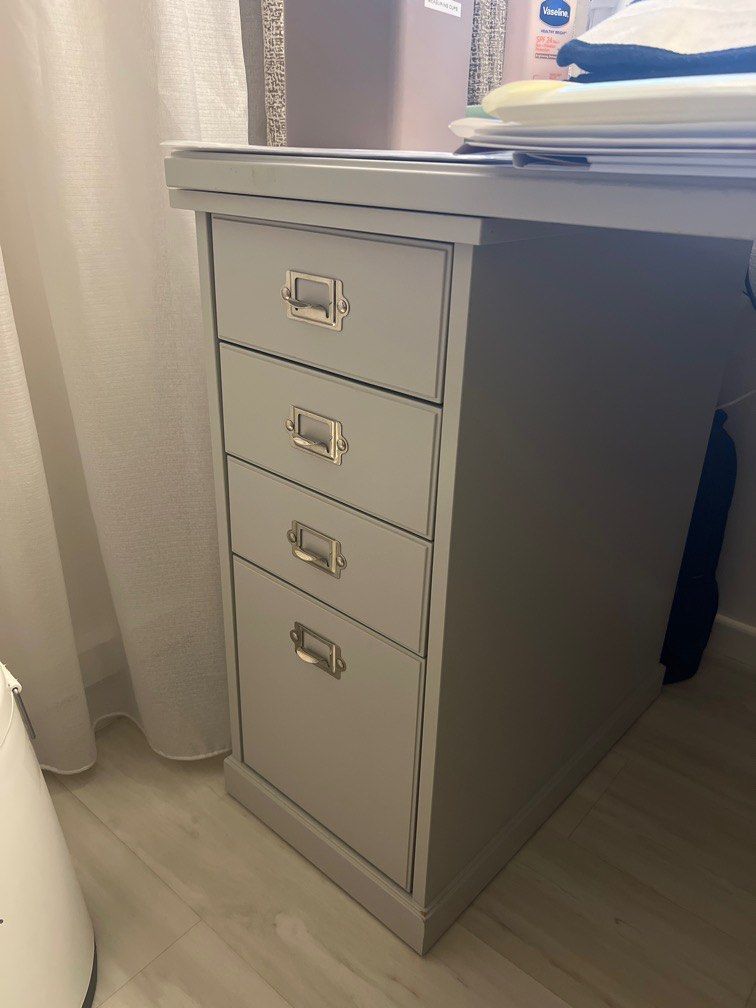 IKEA grey Drawers, Furniture & Home Living, Furniture, Shelves ...