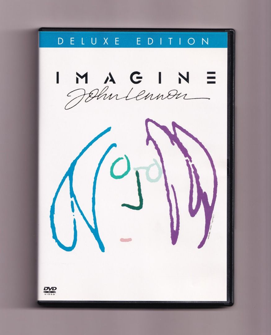 Imagine DVD & Cinema Flyer 1988 Deluxe Edition John Lennon Yoko Ono ...