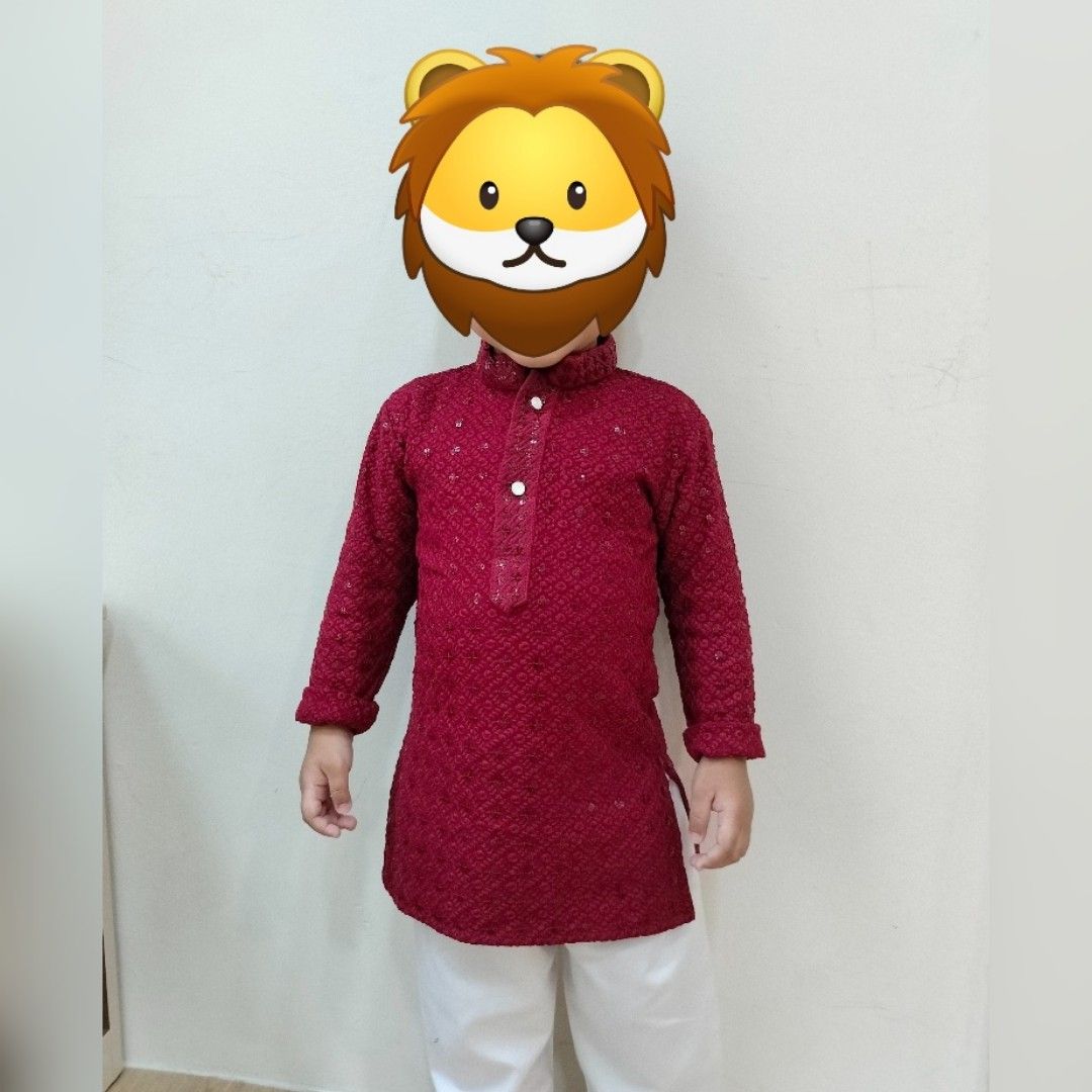 Indian deepavali costume, Babies & Kids, Babies & Kids Fashion on Carousell