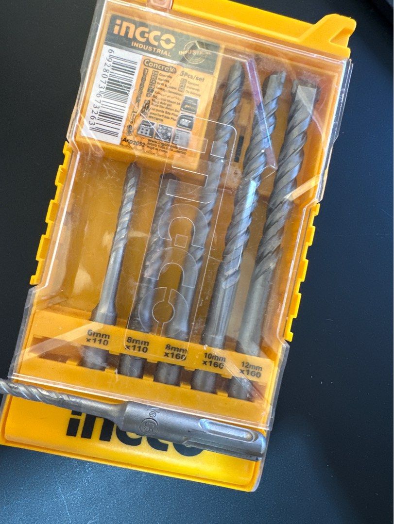 Ingco Drill bits, Furniture & Home Living, Home Improvement ...