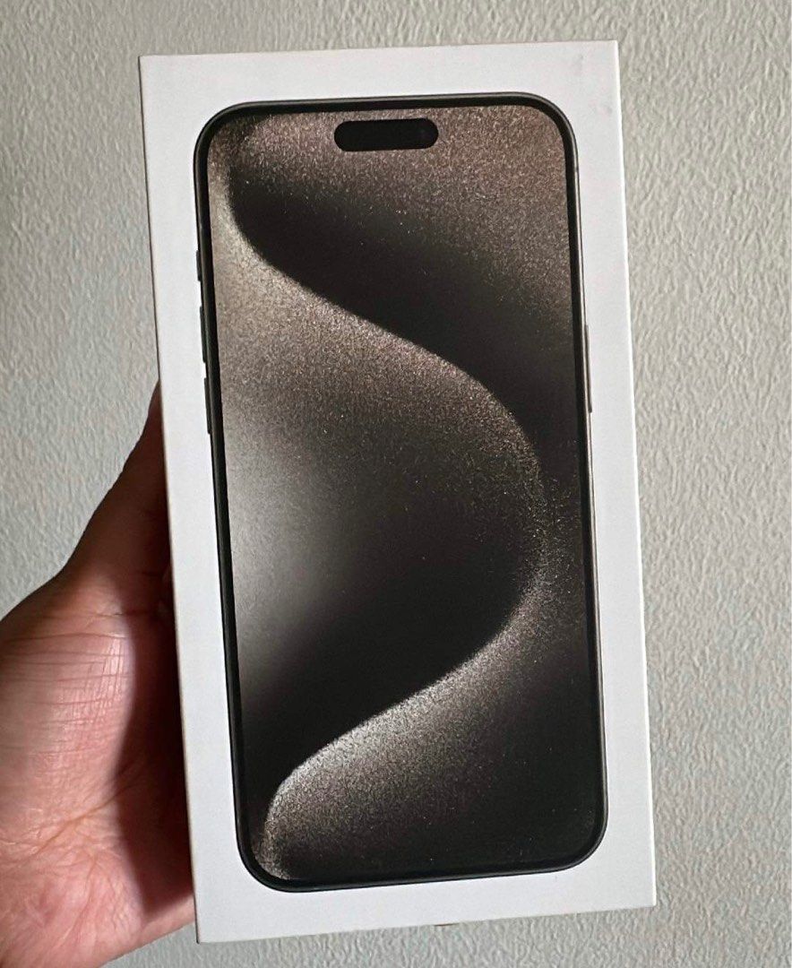 Iphone 15 Promax Natural Titanium, Mobile Phones & Gadgets, Mobile ...