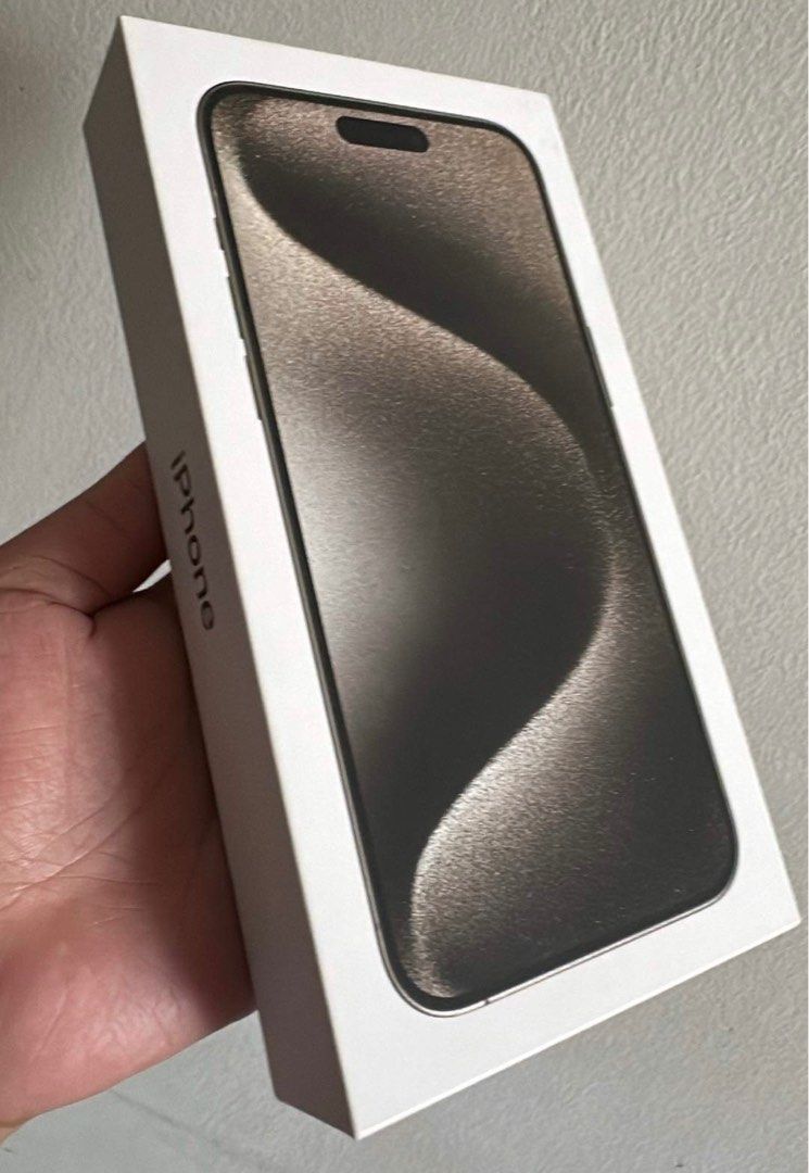 Iphone 15 Promax Natural Titanium, Mobile Phones & Gadgets, Mobile ...