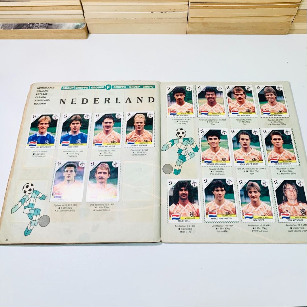 Italia 90 World Cup Official Panini Sticker Album (1990) (Book 1 ...