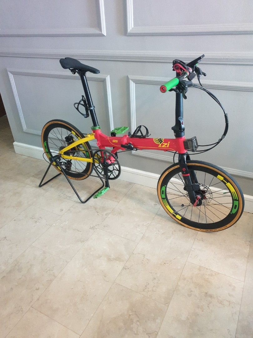 Izi folding bike store