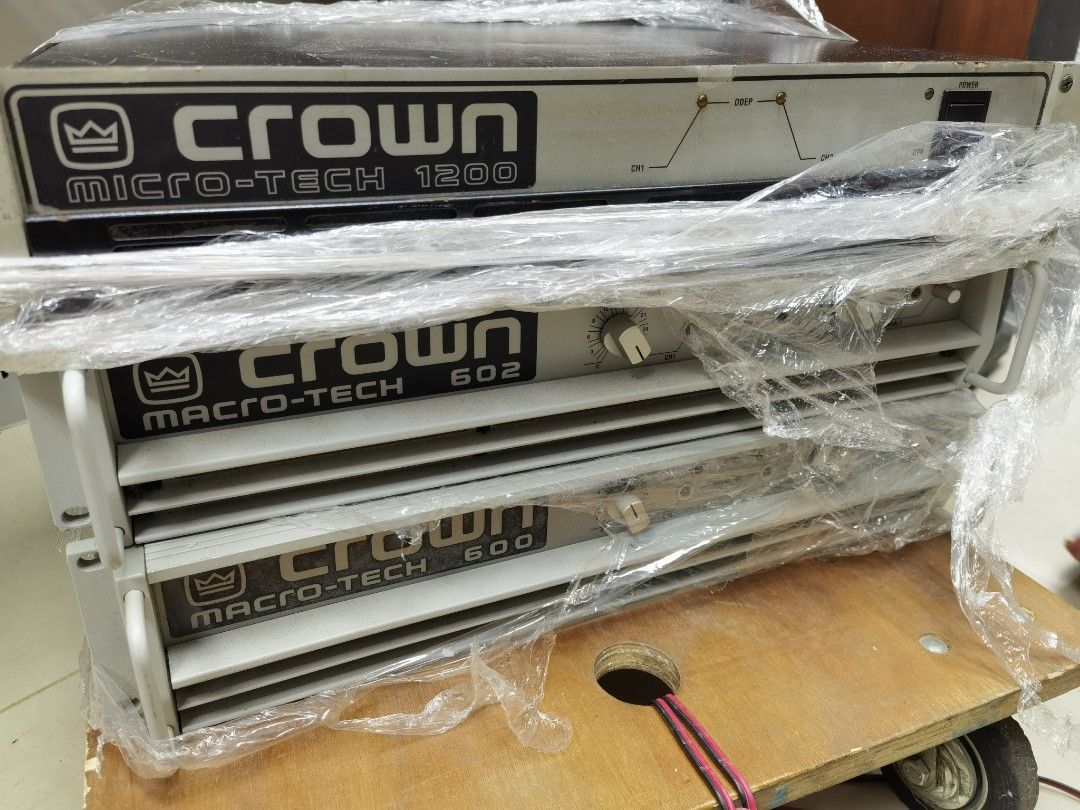 JBL 中置(Horn+雙15")＋超低(18") 送Crown amp, 音響器材, 其他音響配件及設備 - Carousell