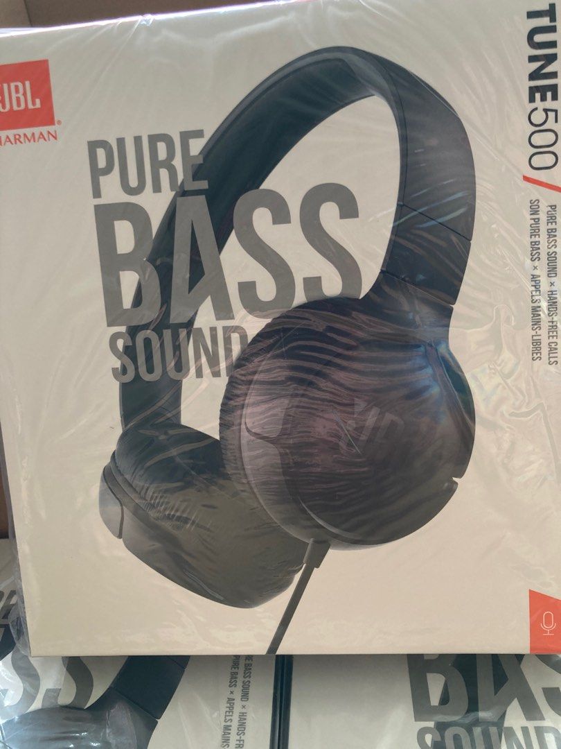 JBL TUNE500 Pure Bass Sound Headphones, Audio, Headphones & Headsets on ...