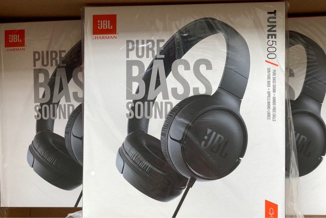JBL TUNE500 Pure Bass Sound Headphones, Audio, Headphones & Headsets on ...