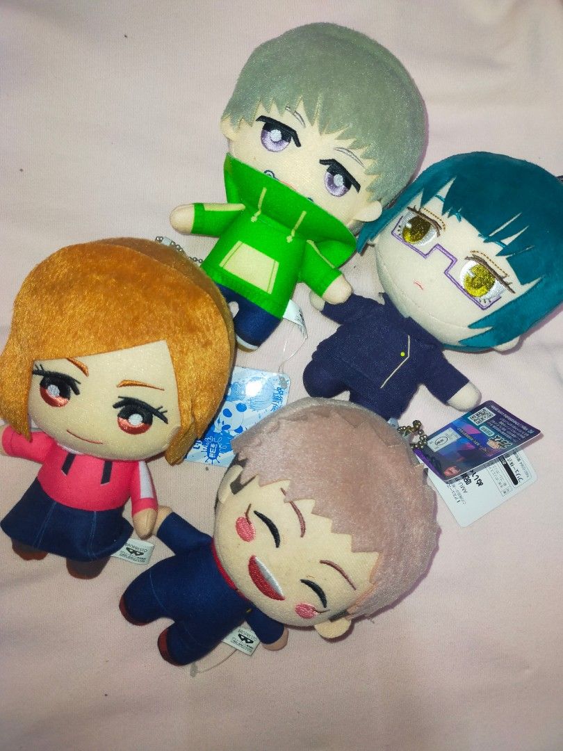JUJUTSU KAISEN PLUSHIE CHARM, Hobbies & Toys, Toys & Games on Carousell