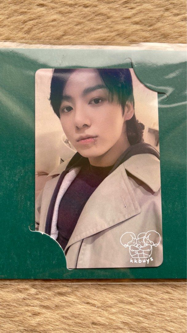 Jungkook Golden JPFC POB jk koo kook japan jp fan club holo foil gold pc rpc photocard ...