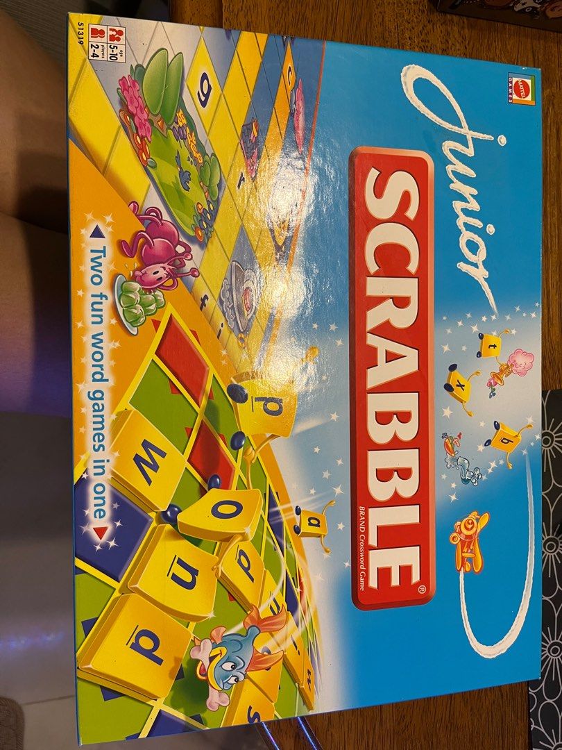 Junior Scrabble, Hobbies & Toys, Toys & Games on Carousell
