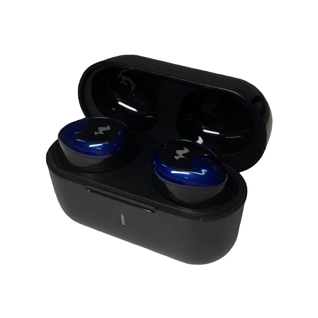 VIP Kagami True Wireless Earbuds (Midnight) with Premium Leather Case ...