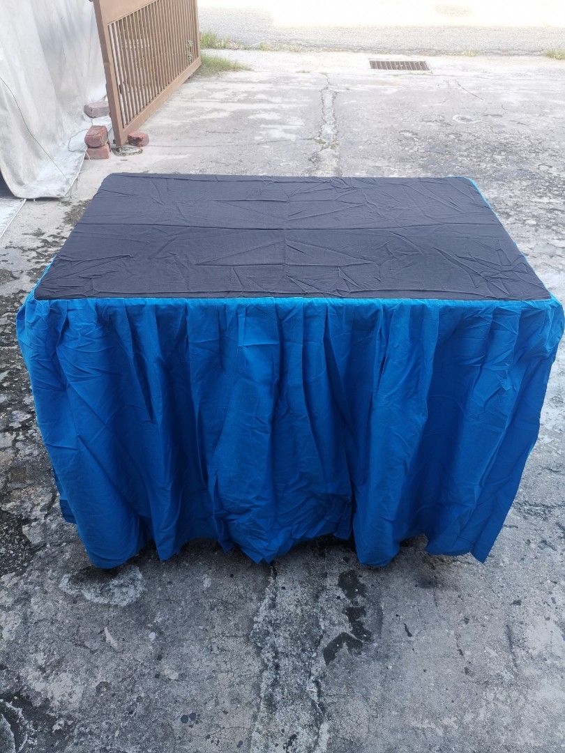 Kain lapik meja custom ukuran meja 3x2, Furniture & Home Living ...