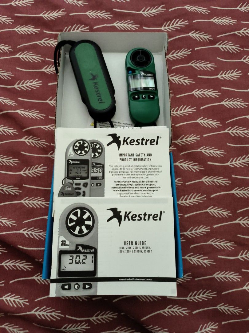 Kestrel 2000 Anemometer, Everything Else on Carousell