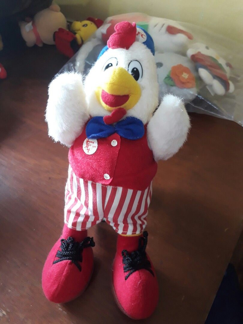 KFC Plush toy, Hobbies & Toys, Toys & Games on Carousell