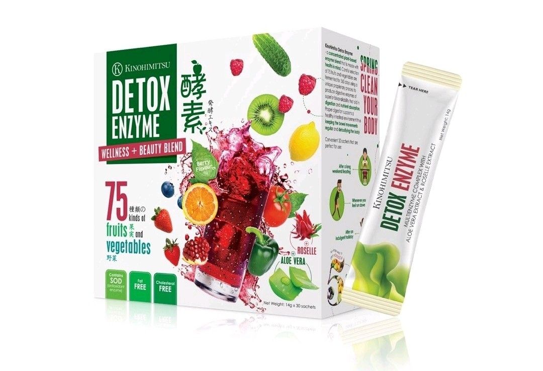Kinohimitsu Detox Enzyme, Health & Nutrition, Health Supplements ...