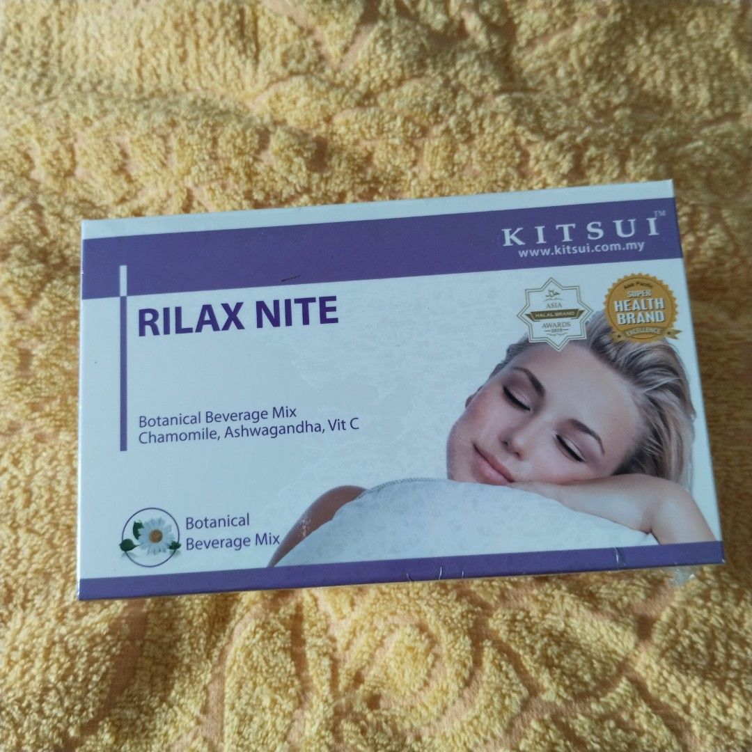 Kitsui Rilax Nite, Health & Nutrition, Health Supplements, Vitamins ...