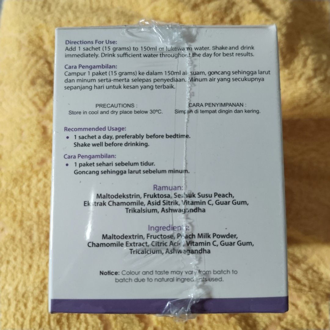 Kitsui Rilax Nite, Health & Nutrition, Health Supplements, Vitamins ...