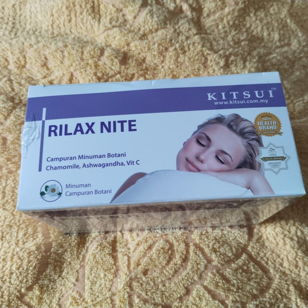 Kitsui Rilax Nite, Health & Nutrition, Health Supplements, Vitamins ...