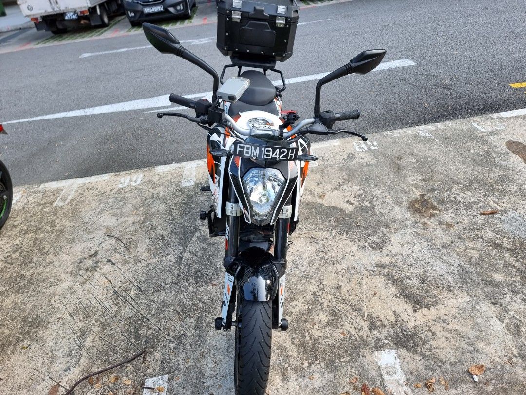 KTM Duke 200 - Aug 2027 COE, Motorcycles, Motorcycles for Sale, Class ...