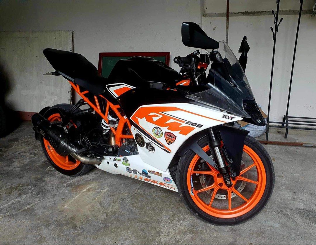 KTM rc200 2019 Model, Motorbikes, Motorbikes for Sale on Carousell