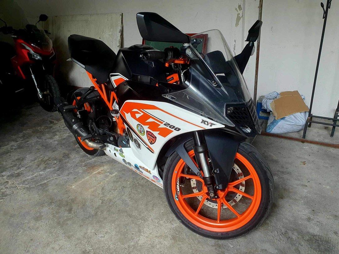 KTM rc200 2019 Model, Motorbikes, Motorbikes for Sale on Carousell