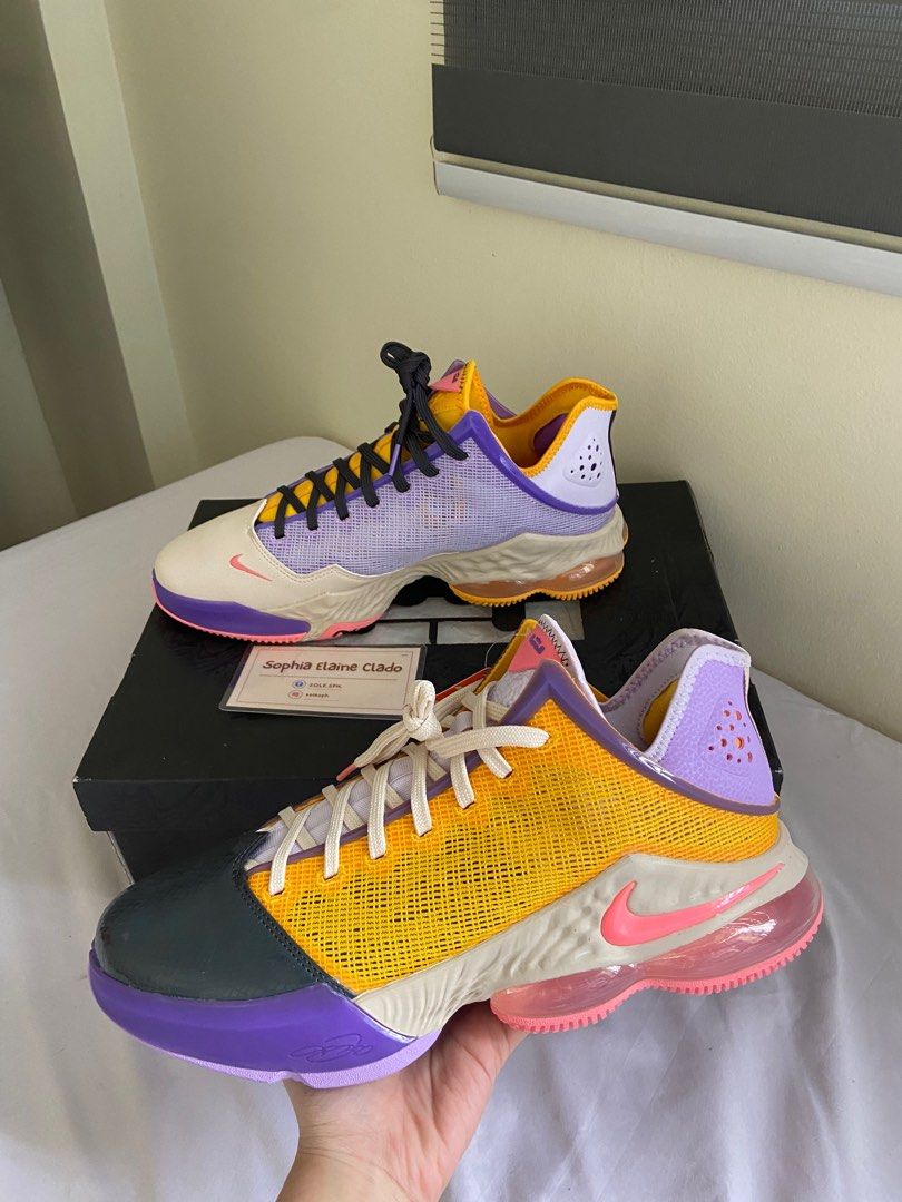 Lebron 19 Low ‘Mismatch’, Men's Fashion, Footwear, Sneakers on Carousell