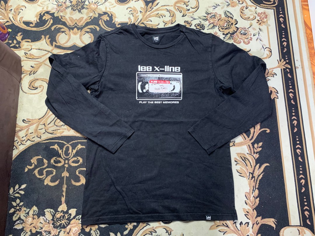 Lee x-line longsleeve, Men's Fashion, Tops & Sets, Tshirts & Polo ...