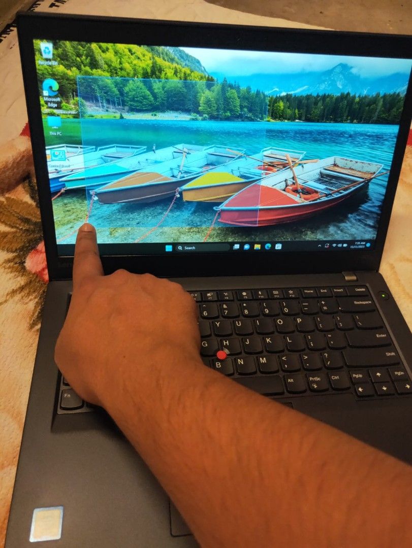 Lenovo Thinkpad touch screen laptop core i5 24 gb ram 512 nvm SSD ...