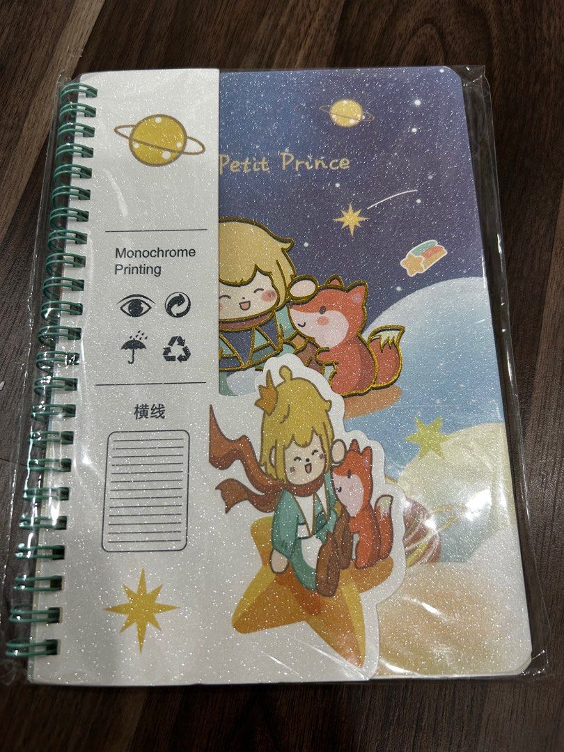 Little prince notebook, Hobbies & Toys, Stationery & Craft, Other Stationery & Craft on Carousell