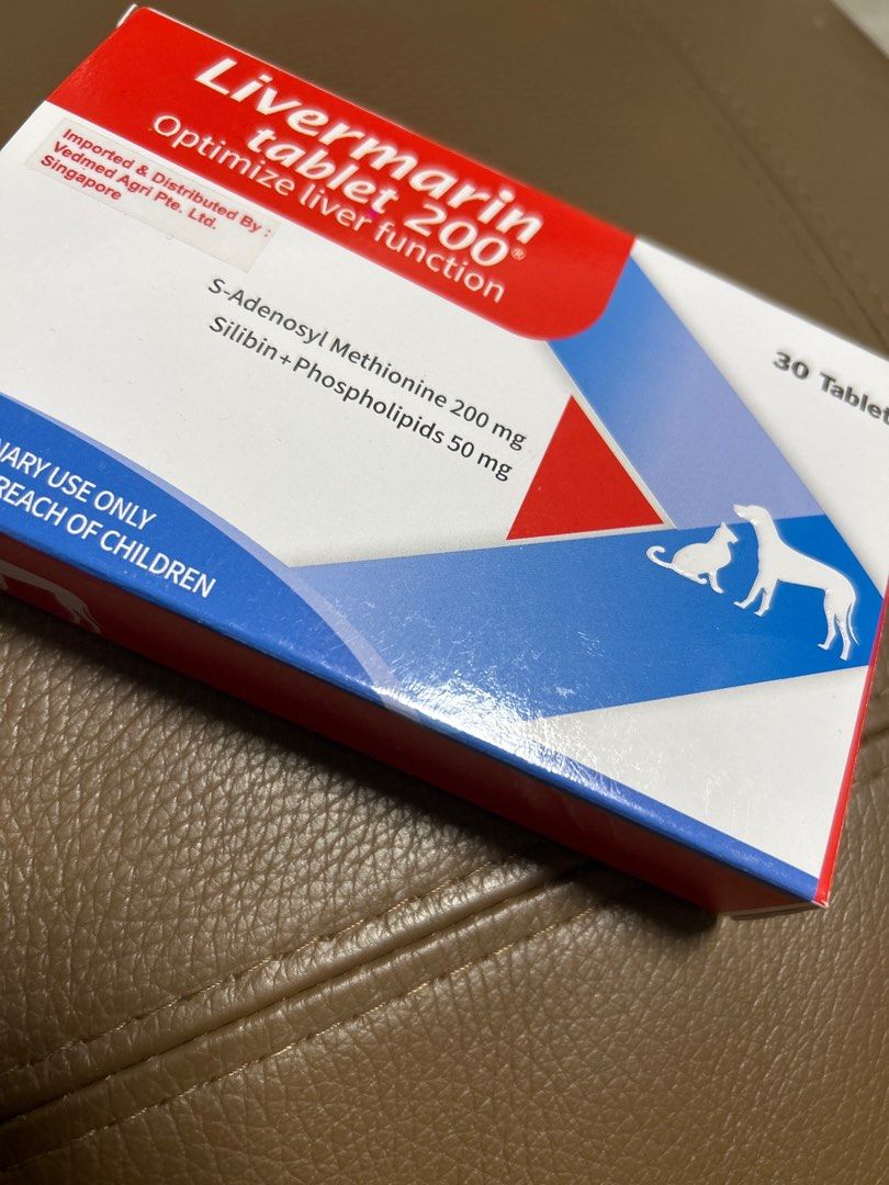 Livermarin tablet 200 (SAM e), Pet Supplies, Health & Grooming on Carousell