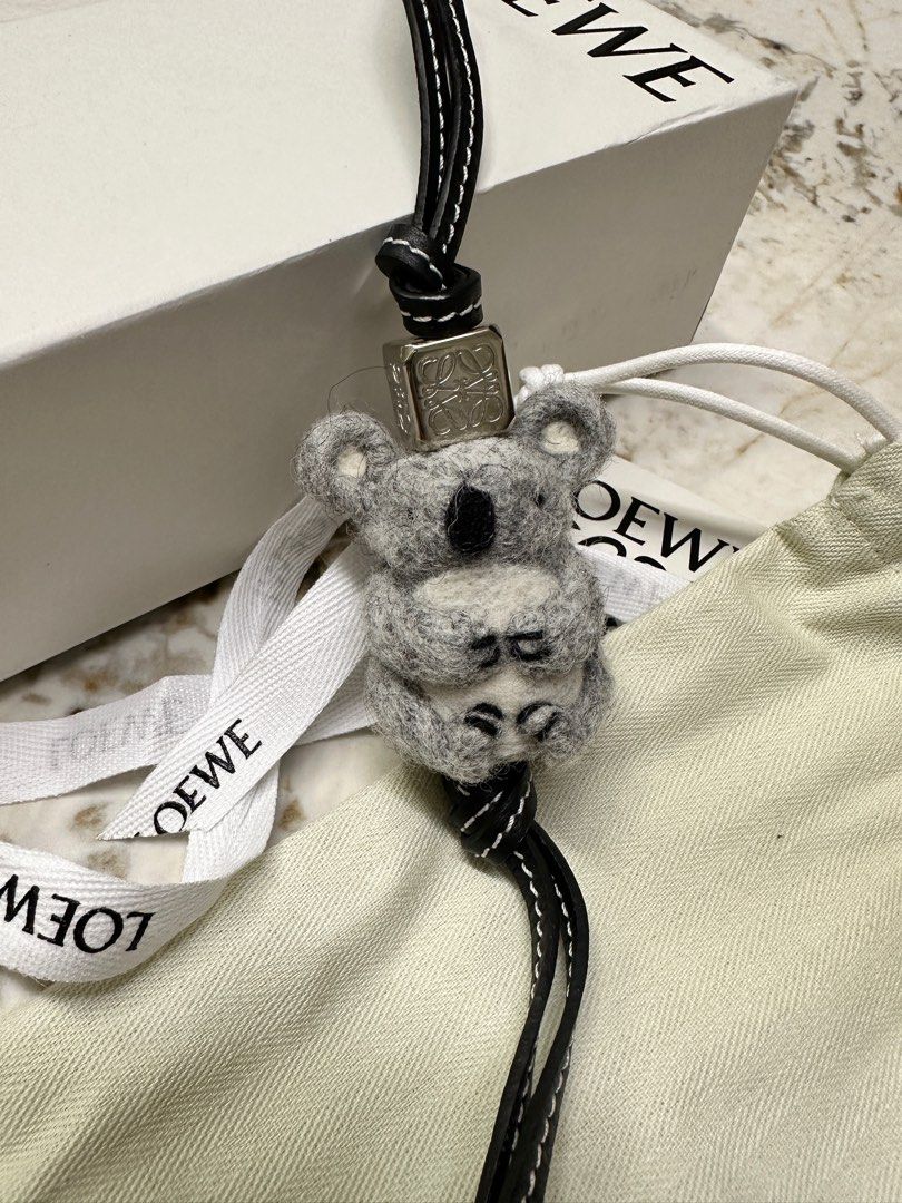 Loewe Koala Bag Charm, Luxury, Accessories on Carousell