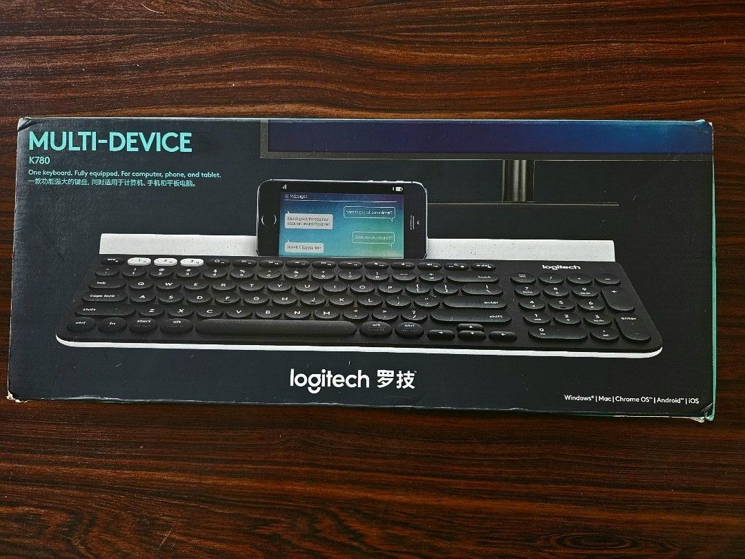 Logitech Multi-device Keyboard K780 (For computer, phone and tablet), Computers & Tech, Parts ...