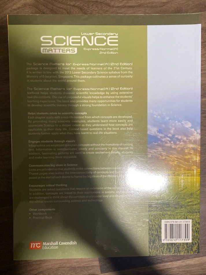 Lower Secondary Science Textbook Volume B, Hobbies & Toys, Books ...
