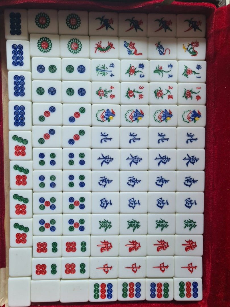 A1 Mahjong Set, Hobbies & Toys, Toys & Games on Carousell