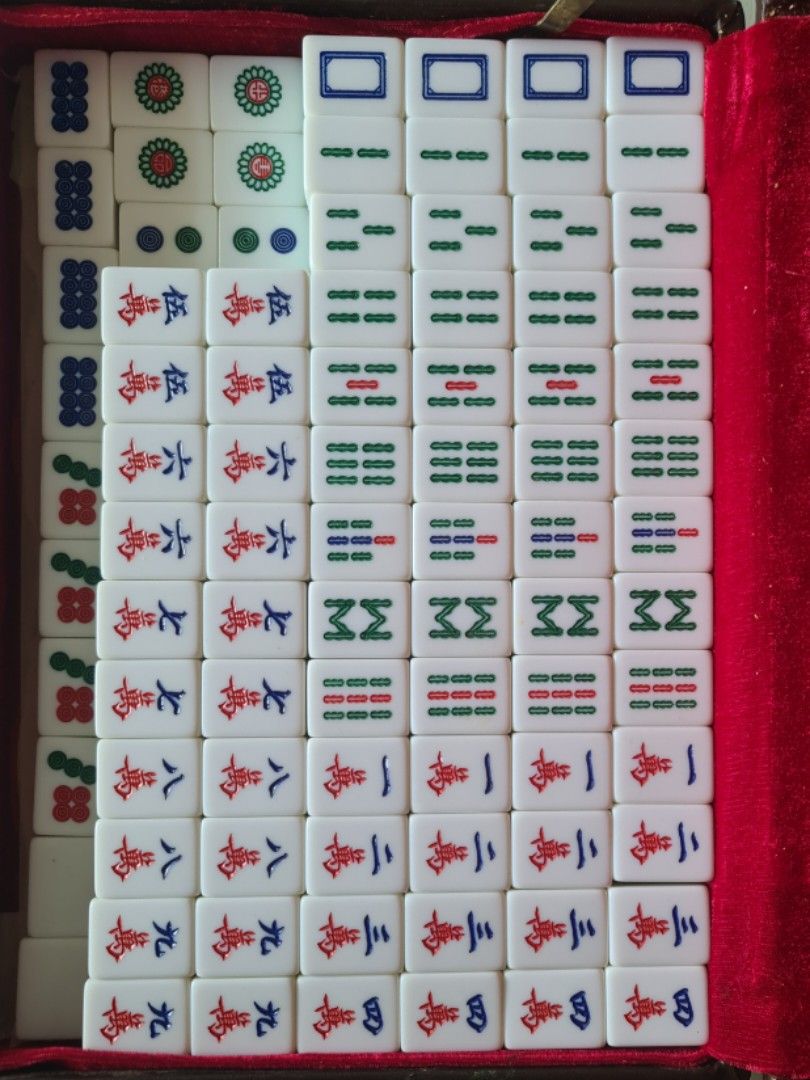 A1 Mahjong Set, Hobbies & Toys, Toys & Games on Carousell