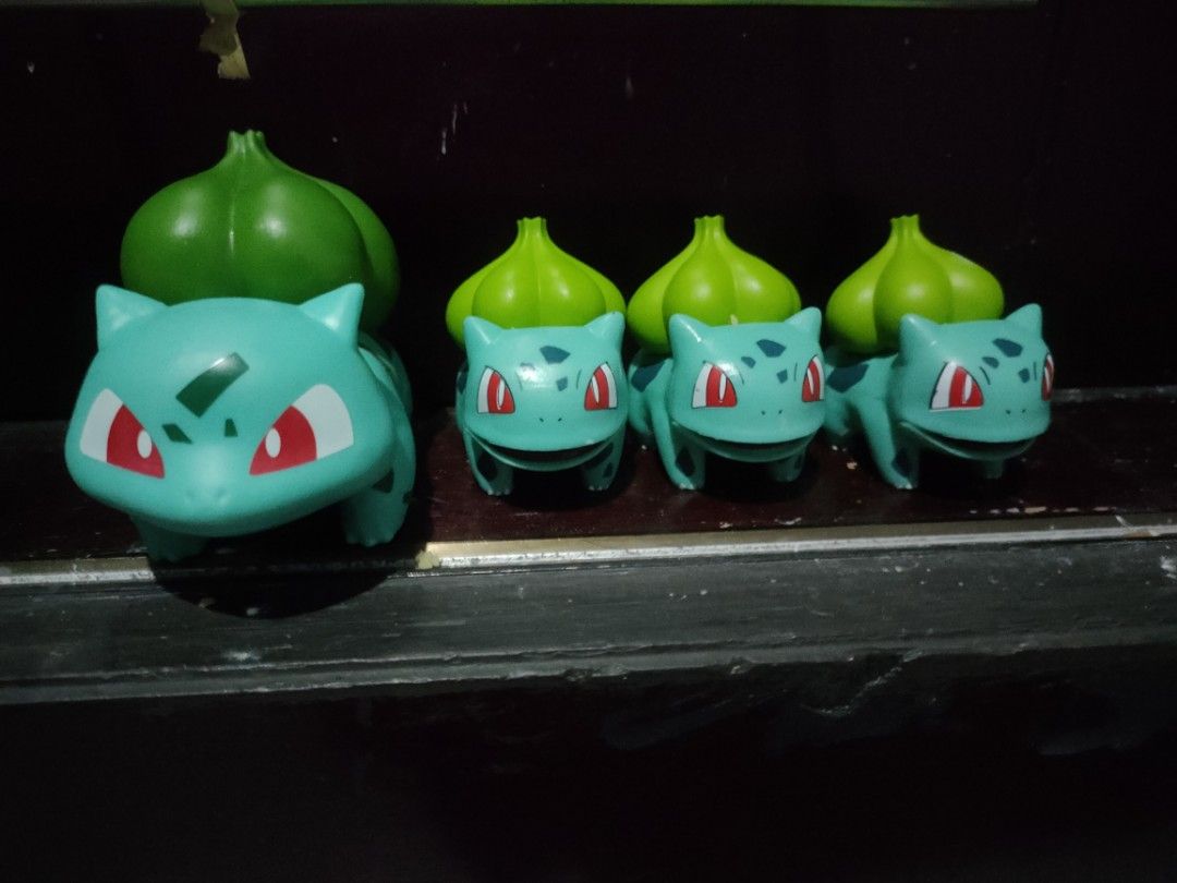 Mainan Action Figur Pokemon Bulbasaurus, Toys & Collectibles, Mainan di ...