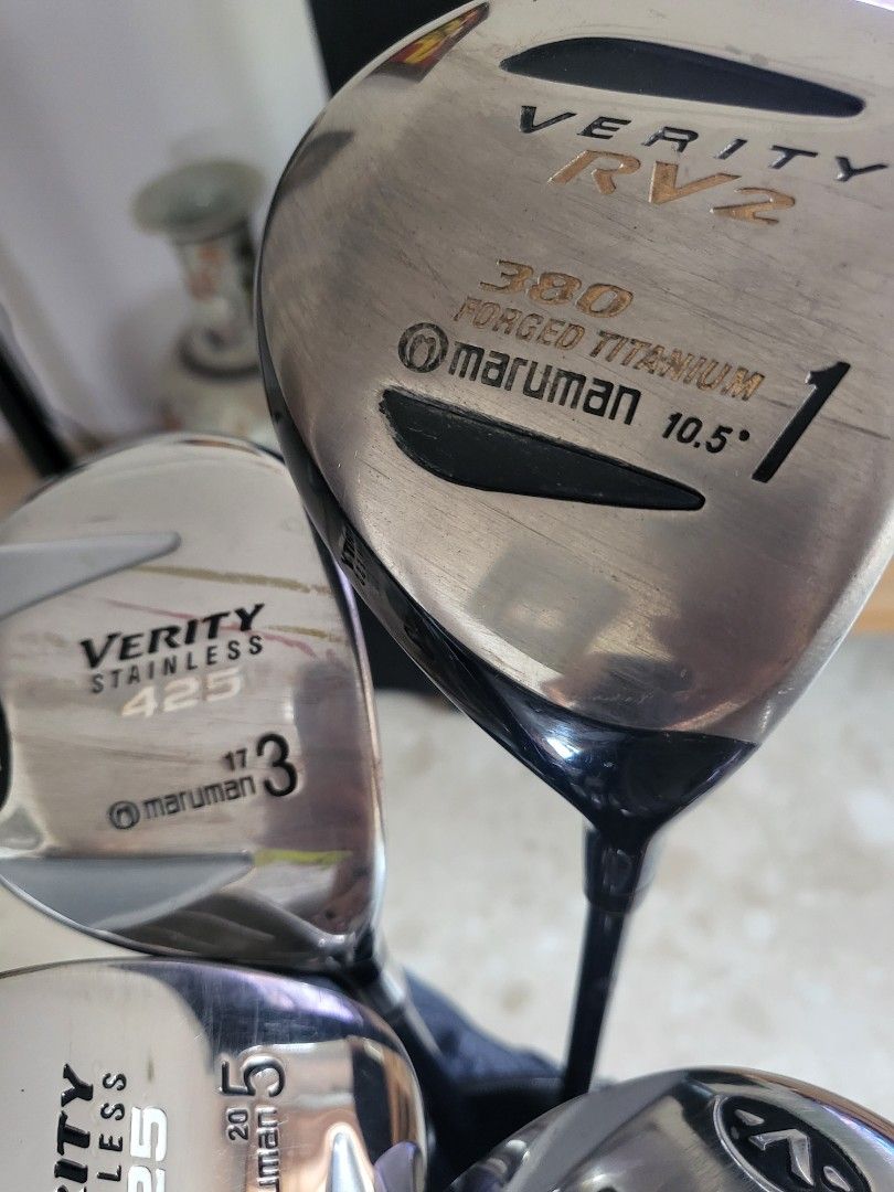 Maruman full golf set (13 clubs with golf bag), Sports Equipment ...