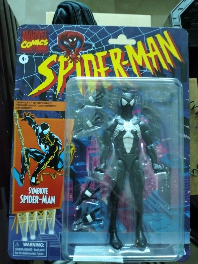 Marvel Legends Spiderman Spider-man Symbiote NOT Sinister Six Hobgoblin ...