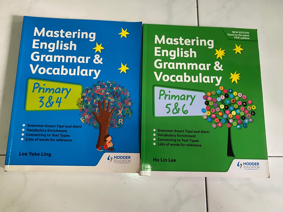 Mastering English Grammar and Vocab pri 3&4,5&6, Hobbies & Toys, Books ...