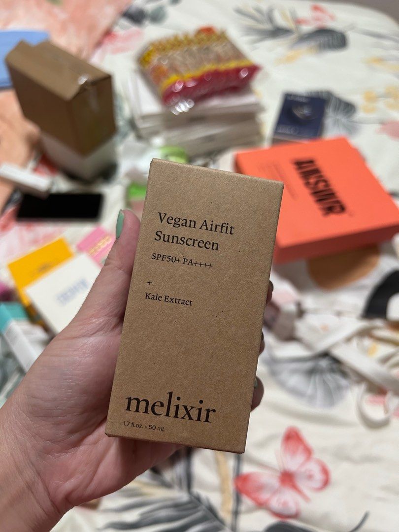 Melixir Vegan Airfit Sunscreen SPF 50+ PA++++, Beauty & Personal Care ...