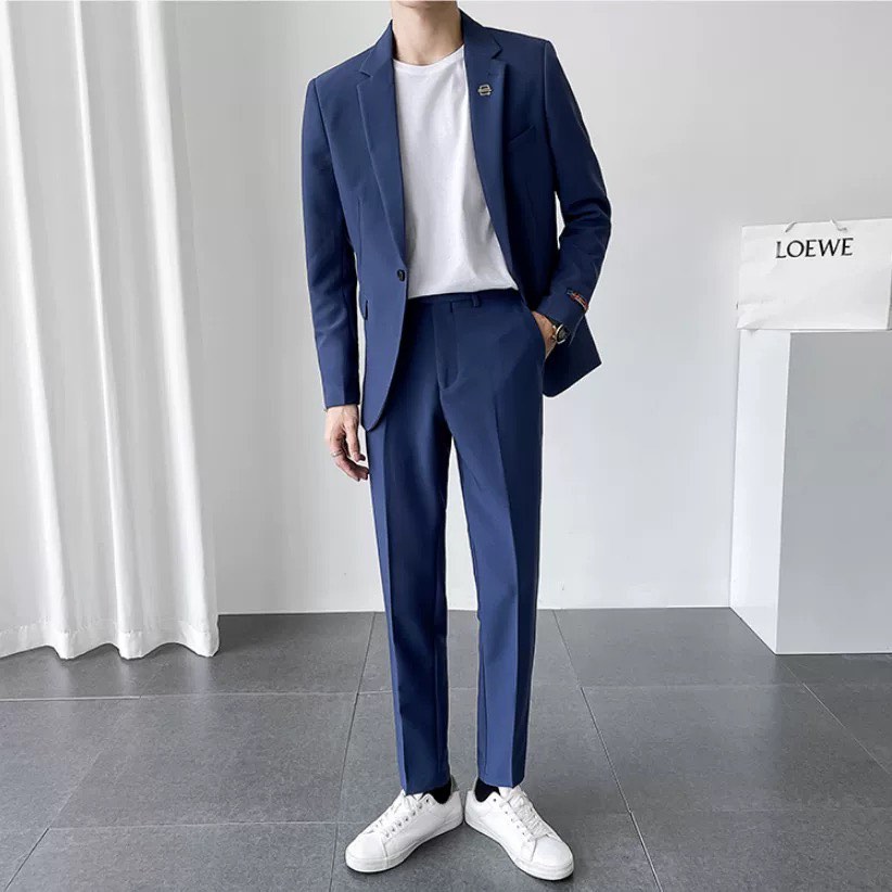 Men Suit - Set, Men's Fashion, Tops & Sets, Sets & Coordinates on Carousell